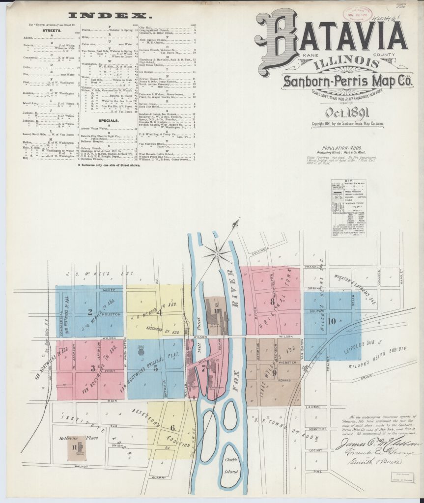 Batavia - Sanborn Fire Maps