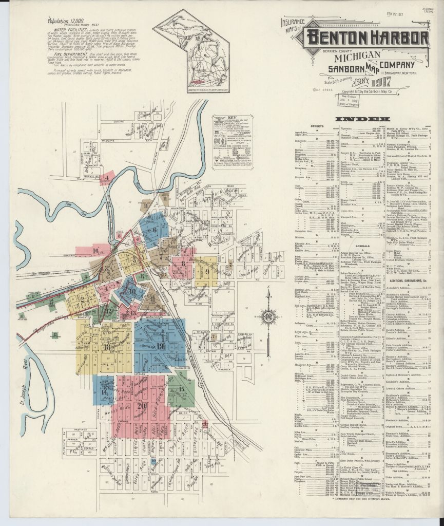 Benton Harbor2 - Sanborn Fire Maps