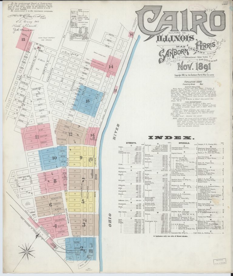 Cairo - Sanborn Fire Maps