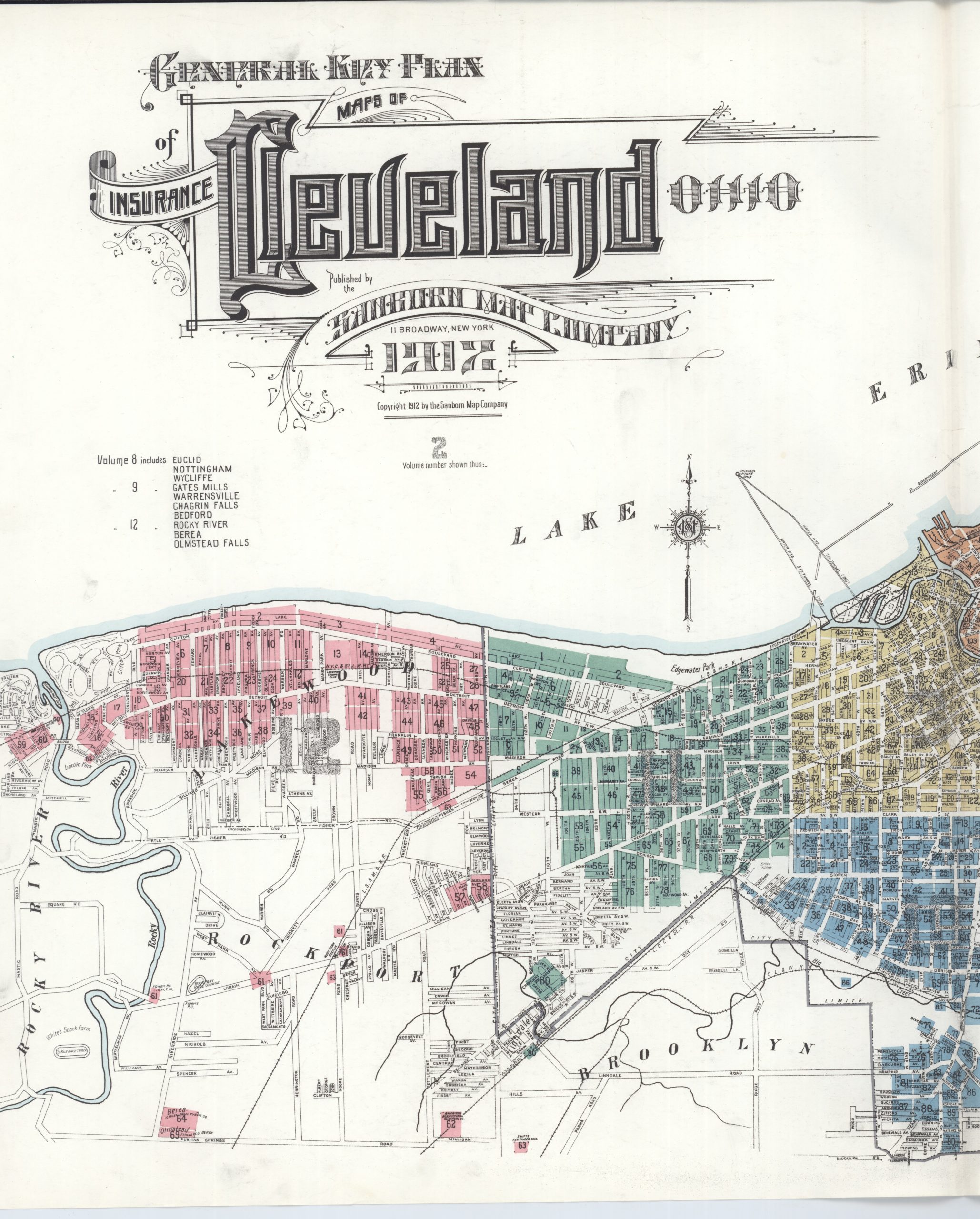 Cleveland, Ohio (1912) - Sanborn Fire Maps