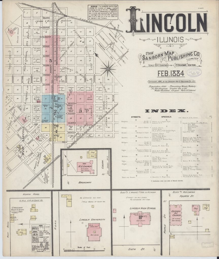 Lincoln - Sanborn Fire Maps