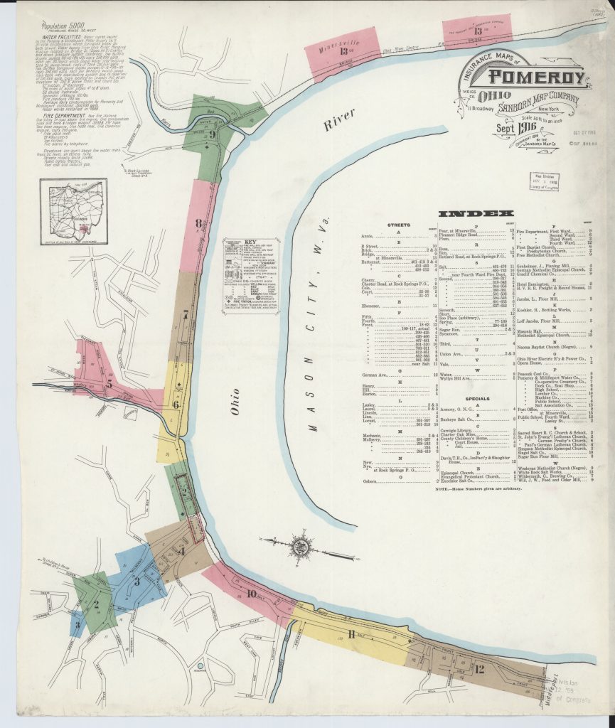 Pomeroy - Sanborn Fire Maps