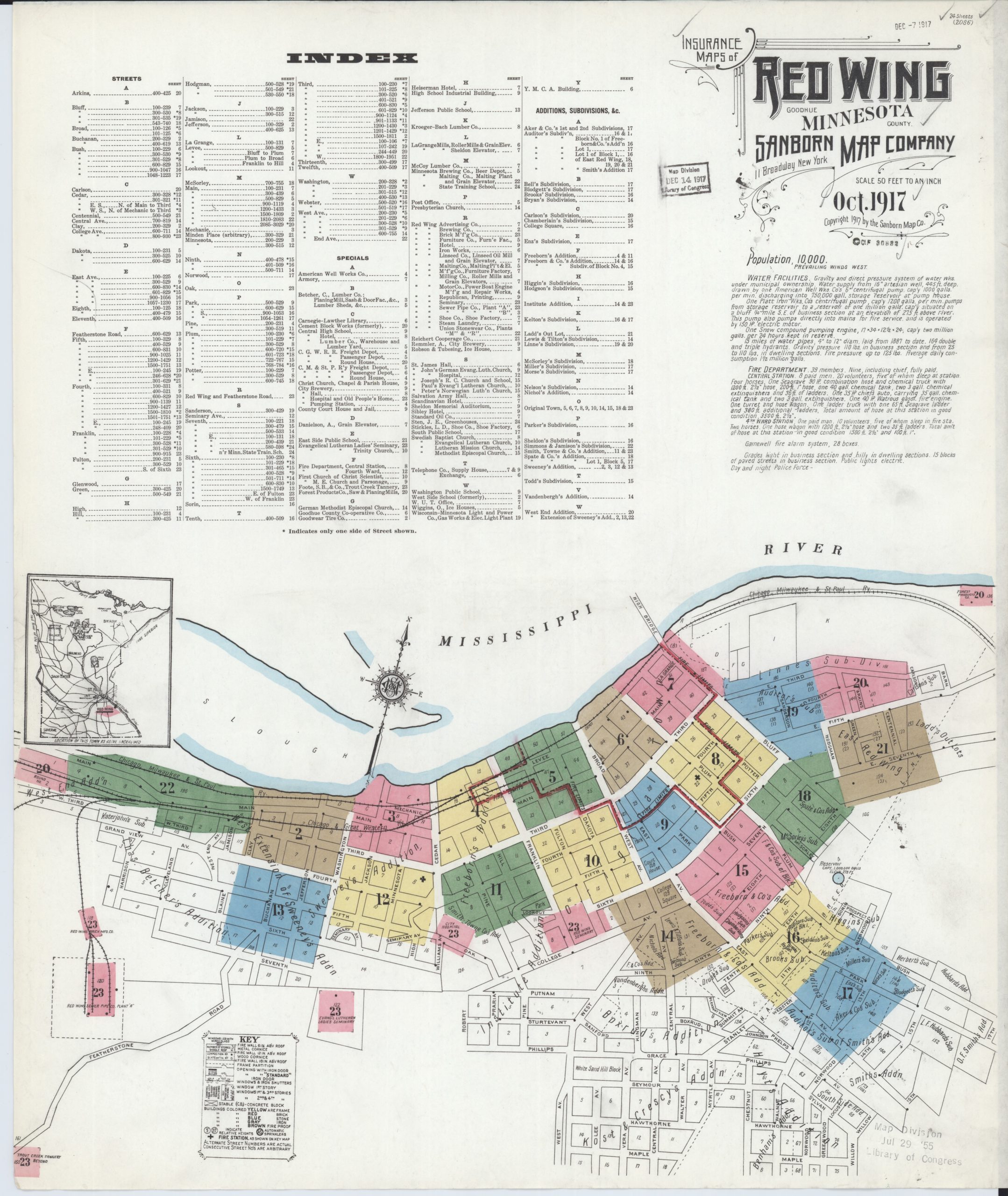 Red Wing, Minnesota (1917) - Sanborn Fire Maps