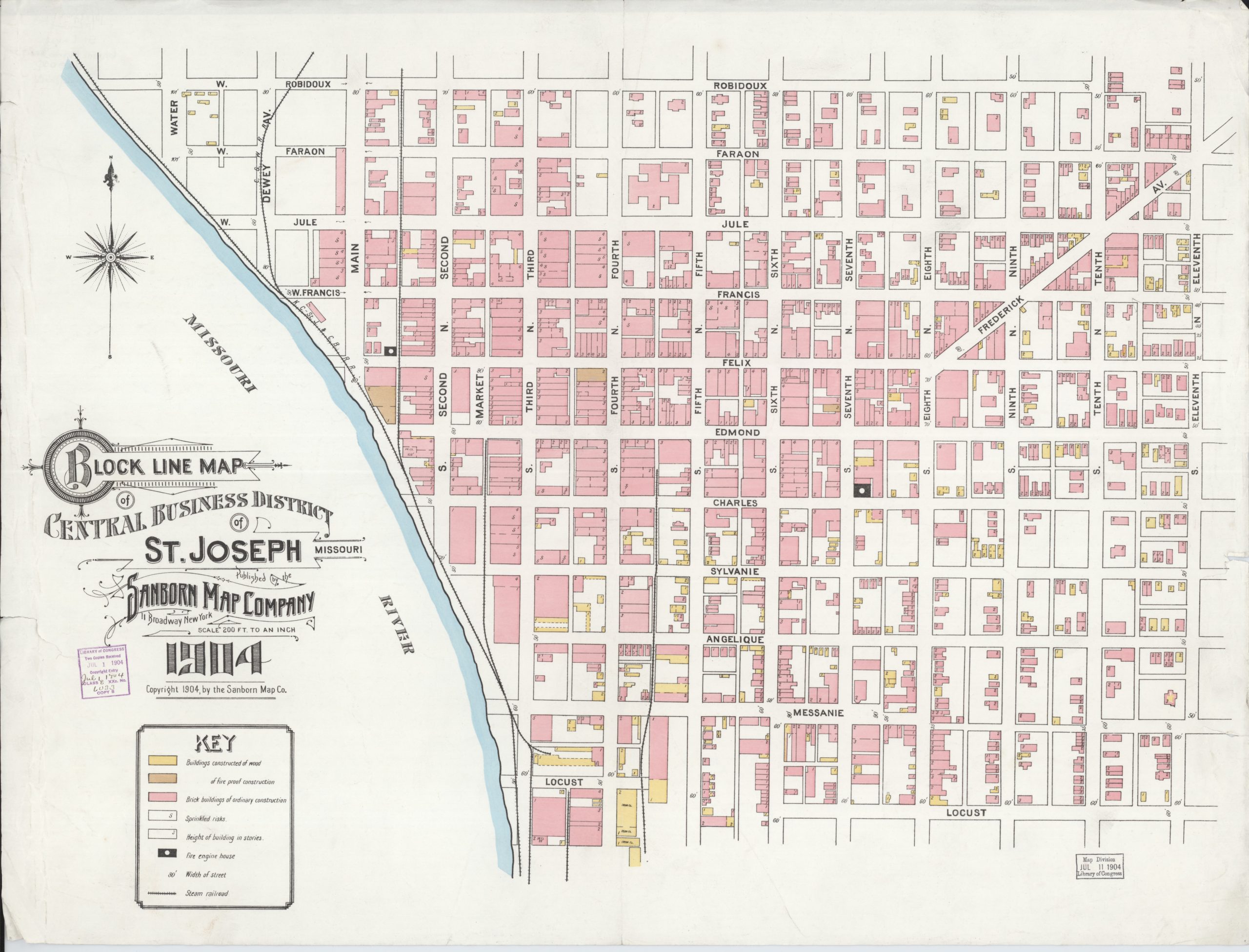 Saint Joseph3 - Sanborn Fire Maps